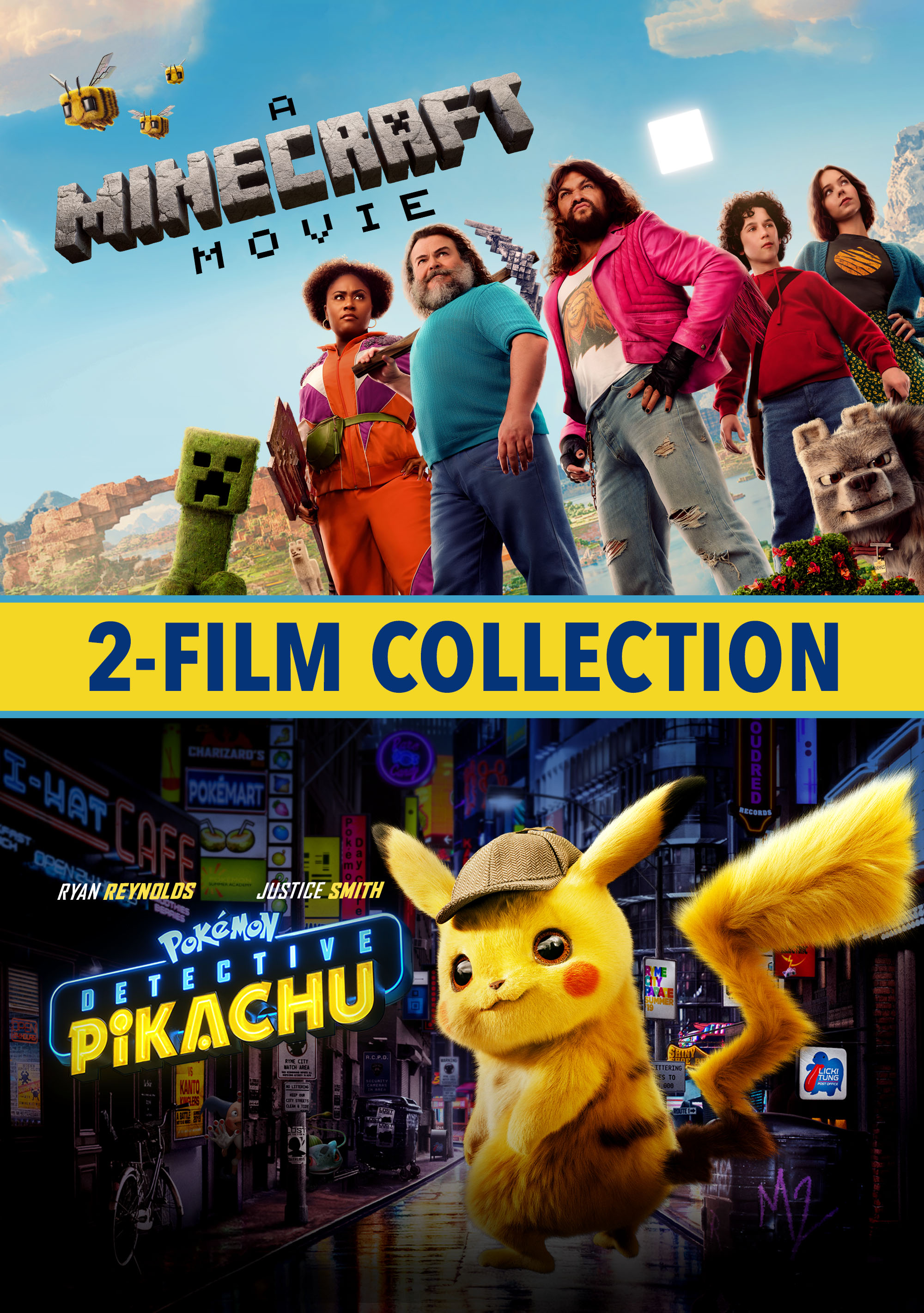 A Minecraft Movie/Pokémon: Detective Pikachu 2-Film Collection